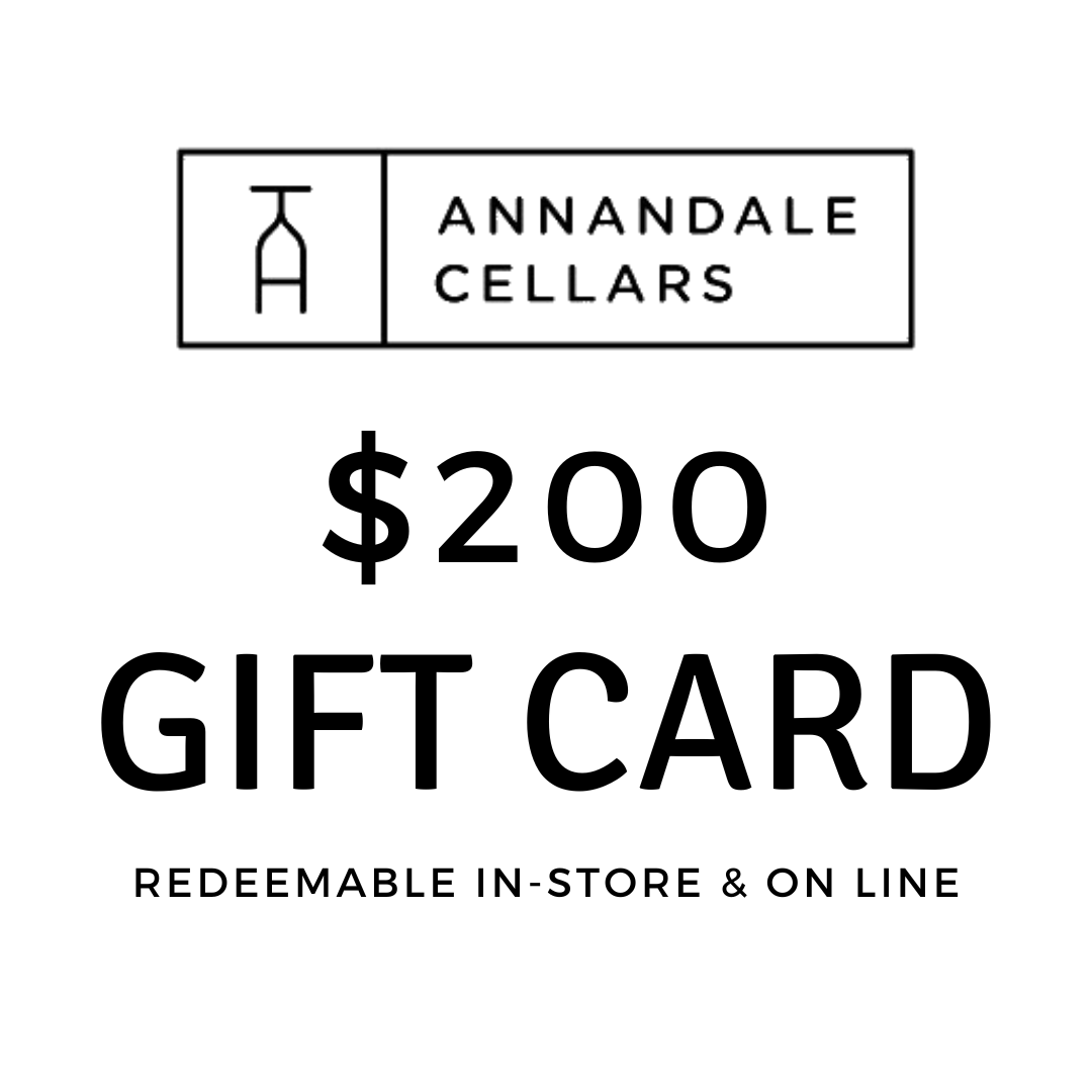 $200 Gift Card – Annandale Cellars