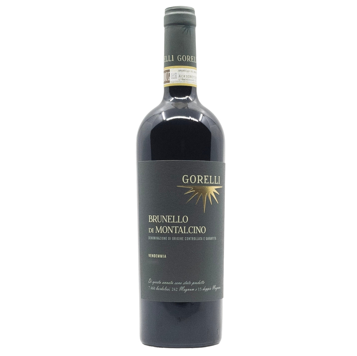 Gorelli Brunello di Montalcino 2018 – Annandale Cellars