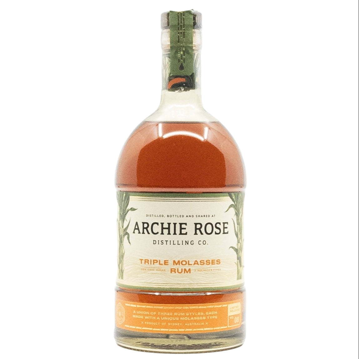 Archie Rose Triple Molasses Rum 2019 700ml – Annandale Cellars