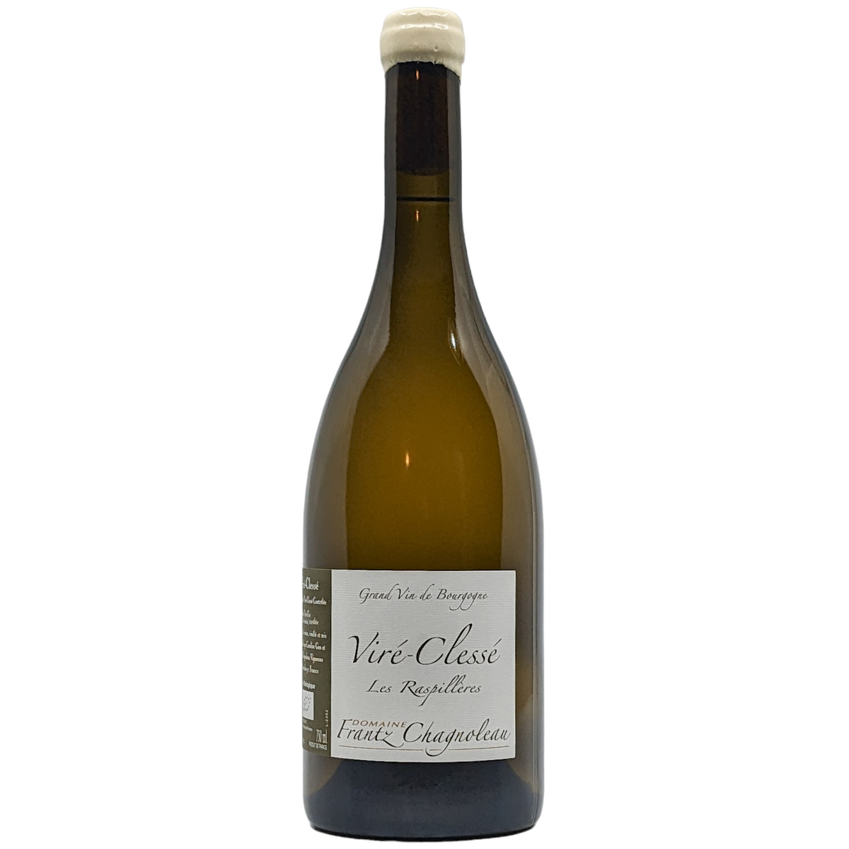 Frantz Chagnoleau Vire-Clesse Les Raspilleres Blanc 2022 – Annandale ...
