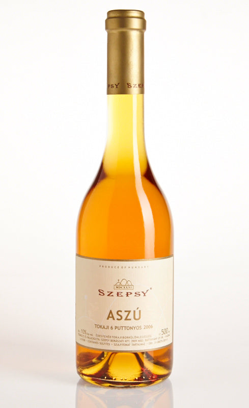 Szepsy Aszu Tokaji 6 Puttonyos 2006 500ml – Annandale Cellars